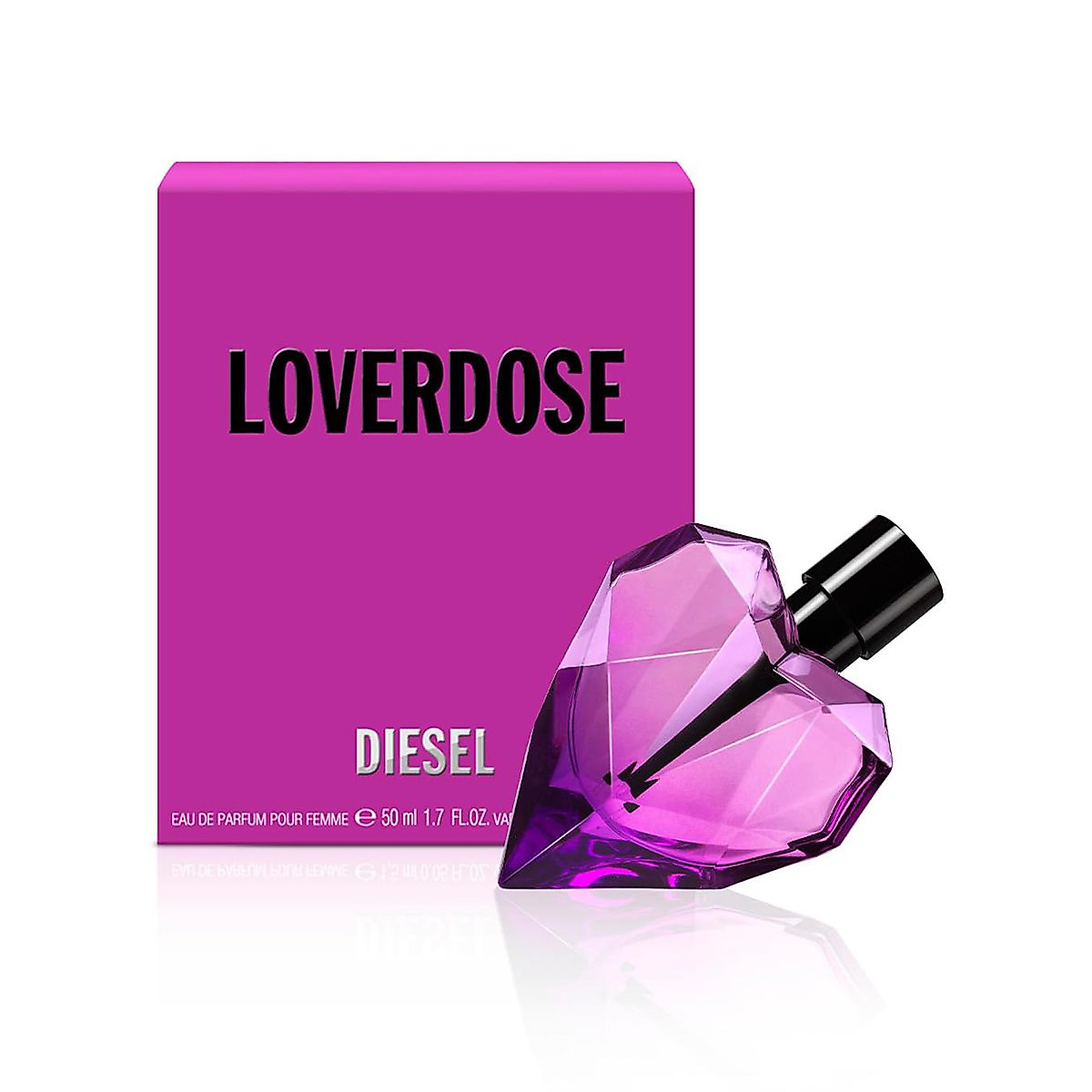 Diesel Loverdose Eau De Parfum Spray Perfume For Women, 2.5 Fl. Oz.