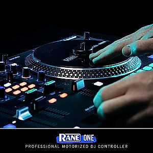 RANE ONE - Complete DJ Set and DJ Controller for Serato DJ with Integrated DJ Mixer, Motorized Platters and Serato DJ Pro Included