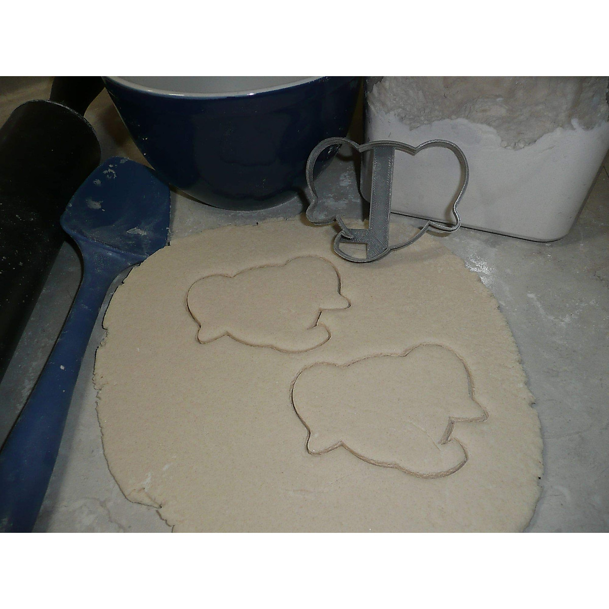 CUTESY ANIMAL FACE HEAD ZOO SAFARI THEME SET OF 5 COOKIE CUTTERS MADE IN USA PR1460