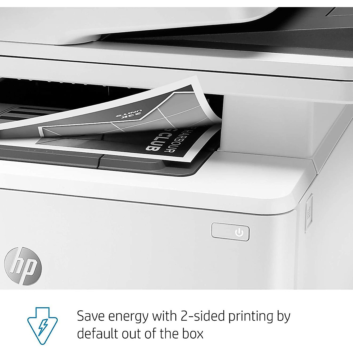 HP Laserjet Pro MFP M428fdn All-in-One Wired Ethernet only Monochrome Laser Printer, White - Print Scan Copy Fax - 2.7" Touch, 40 ppm, 1200x1200 dpi, Auto 2-Sided Printing, 50-Sheet ADF, Cbmou Webcam
