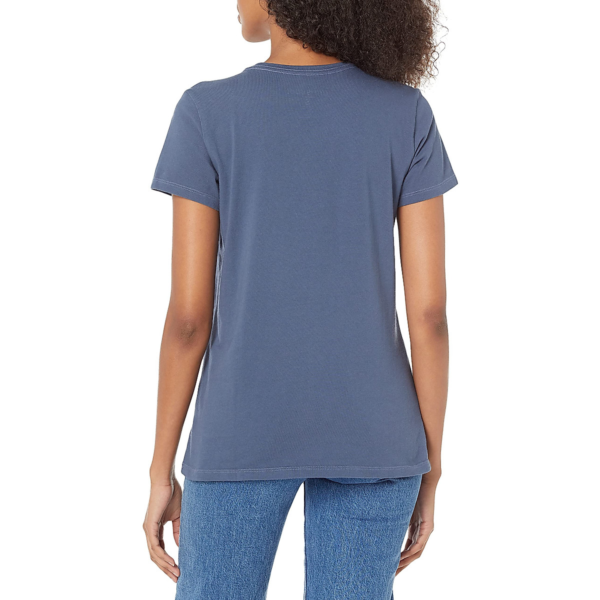 Life is Good Women's Standard Crusher Graphic T-Shirt I'll Be Watching You Dog, Darkest Blue, Large