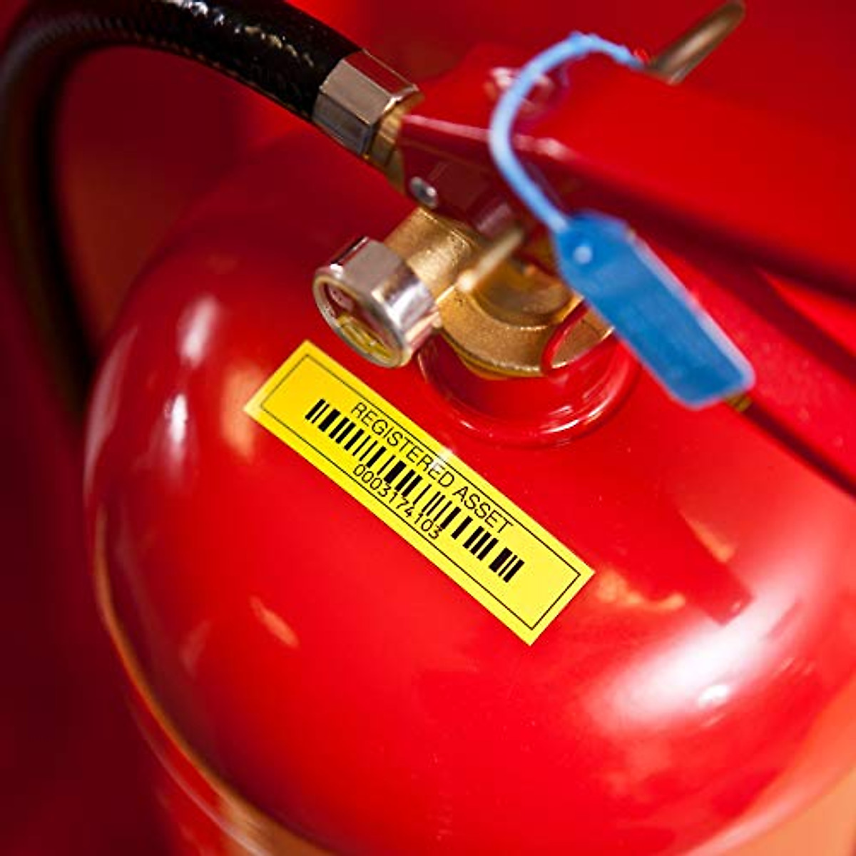 Brother Tze641 Tze Standard Adhesive Laminated Labeling Tape, 3/4-Inch W, Black On Yellow