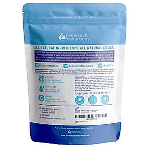 Sitz Bath Soak 2-Lbs Sitz Salt Epsom Salt Hemorrhoid Soothing with Pure Essential Oils in BPA Free Pouch with Press-Lock Seal Made in USA