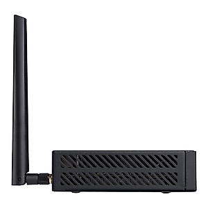 ASUS PL63 Mini PC Barebone with Intel® Core™ i5-1135G7, up to 64GB DDR4 RAM, one M.2 PCIe Slot, WiFi 6, Bluetooth, Dual USB-C 3.2 Gen2 Supports DP 1.4 & Power Delivery, Hardware TPM with VESA Mount