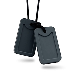 Sensory Chew Necklace for Kids, Oral Motor Aids Chewy Necklace Sensory for Boys Girls with Autism, ADHD, SPD Needs, Oral chew Toys for Sensory Made of Food Grade Silicone BPA Free