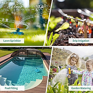 WiFi Water Timer for Garden Hose, Diivoo Smart Sprinkler Irrigation Timer with Hub, Up to 20 Separate Watering Schedules, Compatible with Alexa and Google Home