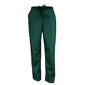 M&M SCRUBS Women Scrub Set Medical Scrub Top and Pants M Hunter Green