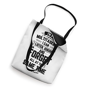 I'm A Multitasker Funny Sarcastic Sarcasm Sayings Graphic Tote Bag