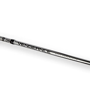 Abu Garcia Vengeance Low Profile Baitcast Reel and Fishing Rod Combo, Gray/Black, 7' - Medium Heavy - 1pc