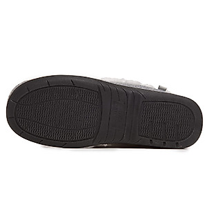 Lucky Brand Mens Faux Wool A-Line Slippers with Memory Foam
