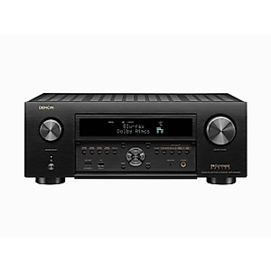 Denon AVR-X6700H 8K Ultra HD 11.2 Channel (140Watt X 11) AV Receiver 2020 Model - 3D Audio & Video with IMAX Enhanced, Built for Gaming, Music Streaming, Alexa + HEOS
