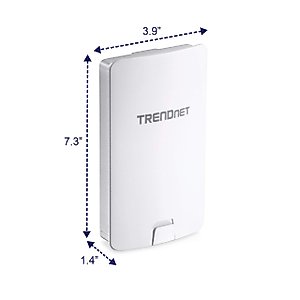 TRENDnet 14 DBI WiFi AC867 Outdoor Poe Preconfigured Point-to-Point Bridge Kit, 4 DBI Directional Antennas, for Point-to-Point WiFi Bridging Applications, 5GHz, AC867, TEW-840APBO2K (Renewed)