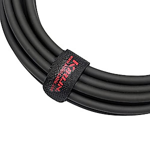 Kirlin Cable AP-401PR-06/BK - 6 Feet - Dual RCA to Dual RCA Patch Cable