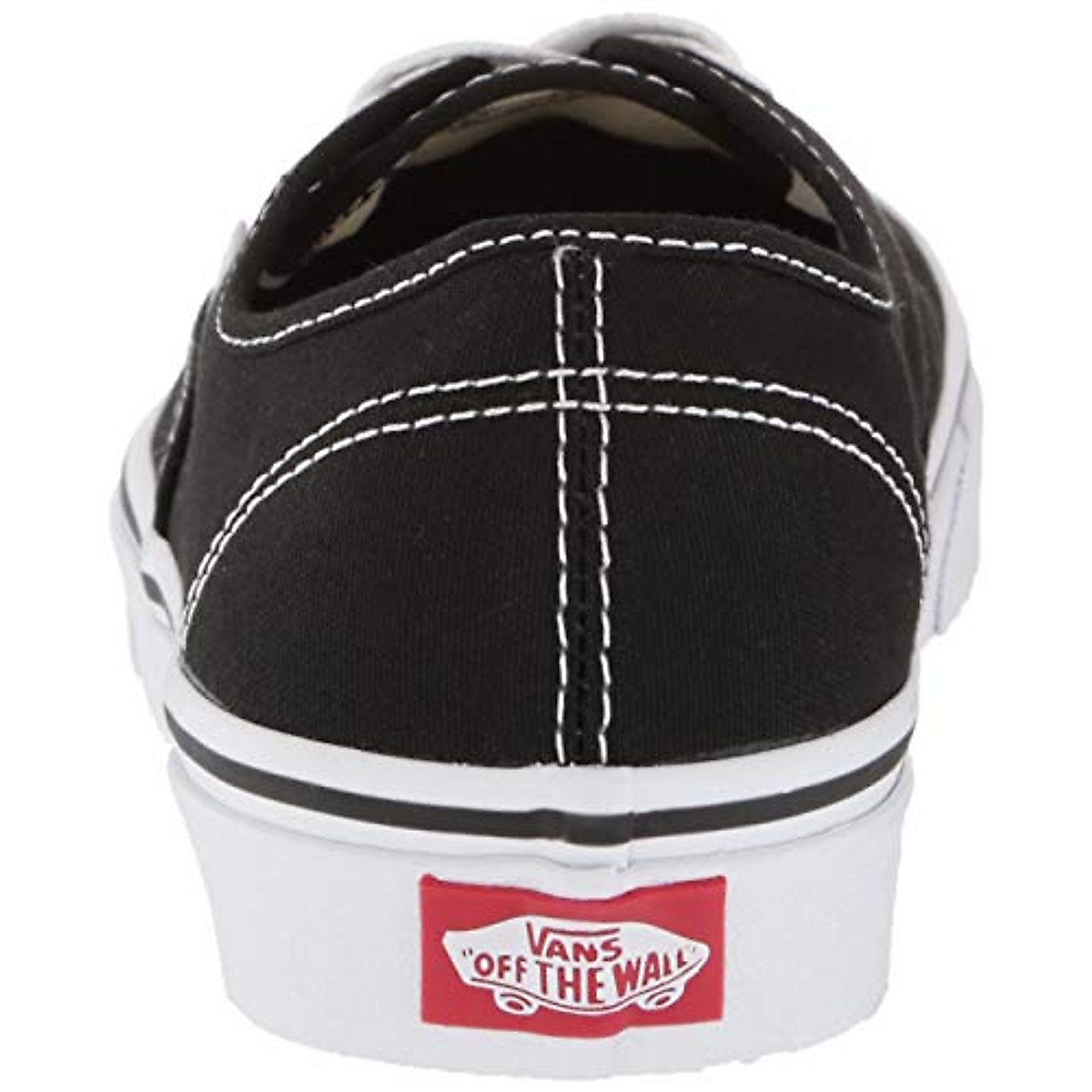 Vans Authentic, Black Black, Size 7.5 Men/ 9 Woman