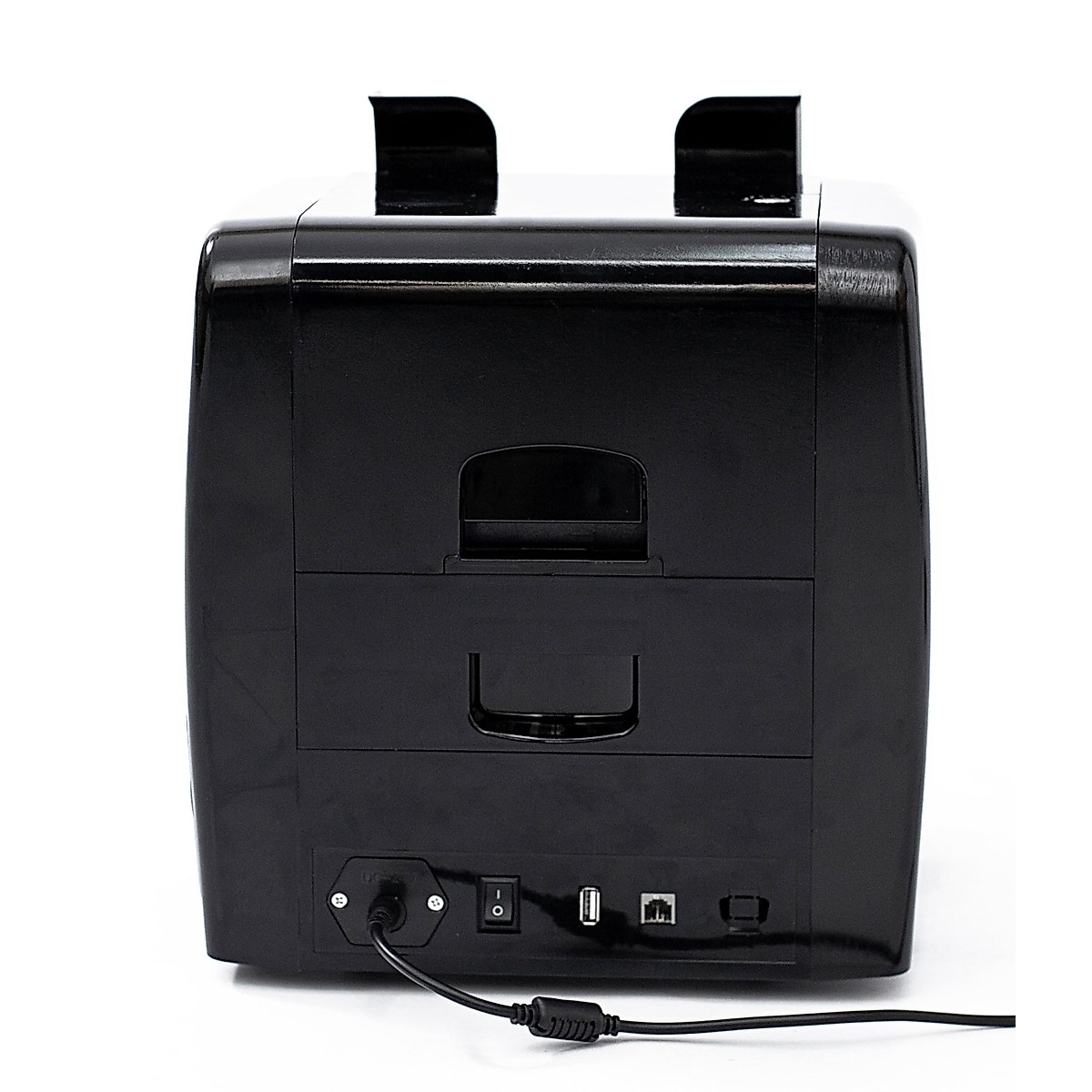 Demotio Bank Grade Two Pocket Bill Sorter MA-900 Non-Stop Bill Counter Multi-Currency Highly Reliable Counterfeit Detection and Value Counting with Built-in Printer