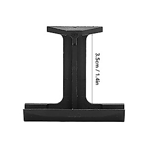 Eujgoov 10PCS PV Panel Water Guide Clamp Photovoltaic Module Water Guide Drainage Clip Mud Remover Solar Panel Along The Drainage (3.5cm)