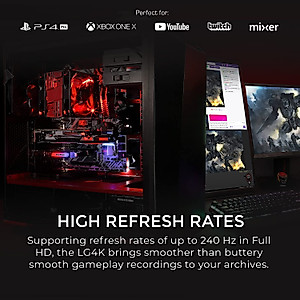 AVerMedia GC573 Live Gamer 4K Internal Capture Card: 4K60 HDR10 Streaming and Recording with Ultra-Low Latency for PS5, Xbox Series X/S, OBS, Twitch, YouTube, Windows 11 - TAA/NDAA Compliant