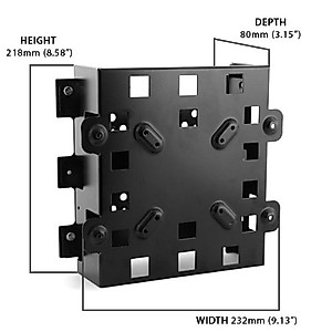 Dual VESA & Wall Mount Bracket for M350 Digital Signage Enclosure