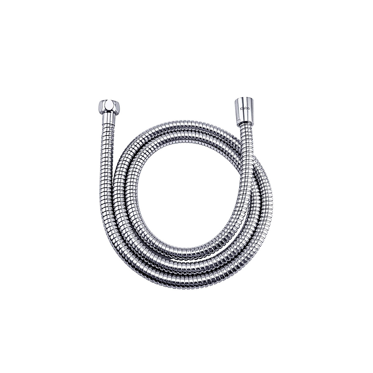 Klabb shower set K-7 High Pressure 3.9 inches Chrome Face Handheld Shower with Hose with 5 function.impluse+trickle+massage+spray+rainfall