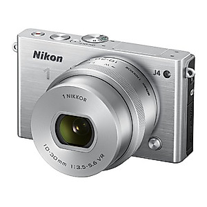 Nikon 1 J4 Digital Camera with 1 NIKKOR 10-30mm f/3.5-5.6 PD Zoom Lens (Silver) (Discontinued by Manufacturer)