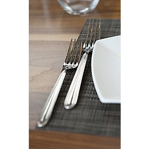 Fortessa Metropolitan 18/10 Stainless Steel Flatware Table Fork, Set of 12