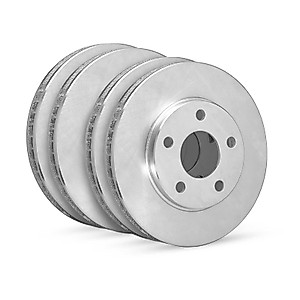 R1 Concepts Front Rear Brake Rotor Kit |Brake Rotors| Brake Disc|fits 2013-2022 INFINITI JX35, Q50, Q60, QX60; Nissan Murano, Pathfinder