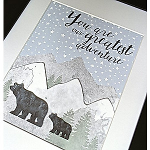 You Are Our Greatest Adventure Nursery Decor, Baby Boy Woodland Nursery Art Print