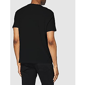 A|X ARMANI EXCHANGE mens Icon Graphic T-shirt T Shirt, Black, Medium US