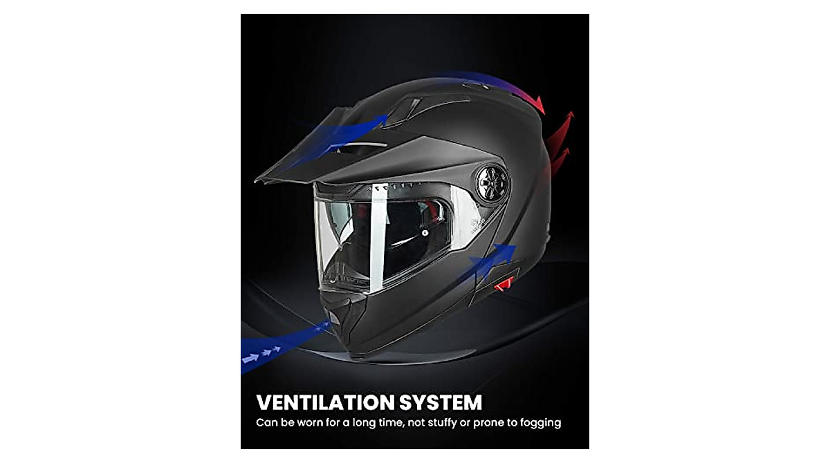 ILM Modular ATV Helmet - Safe & Versatile Riding Gear
