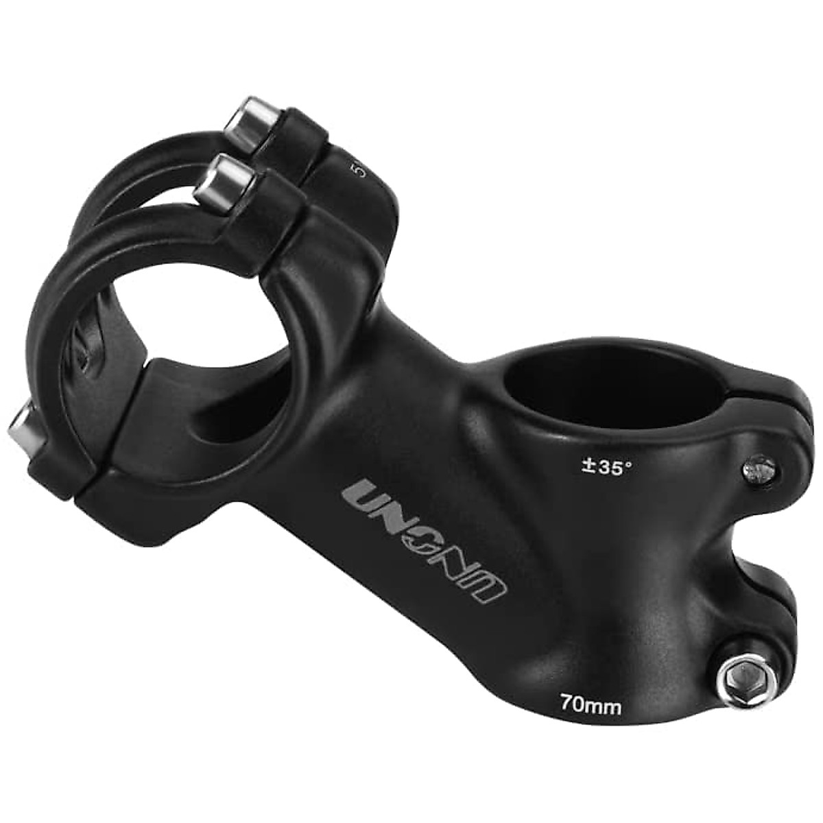 Bike Stem 31.8mm 35 Degree 70mm FOMTOR Bicycle Handlebar Stem Riser Suitable for BMX MTB Road Bike Mountain Bike (31.8 x 70mm)