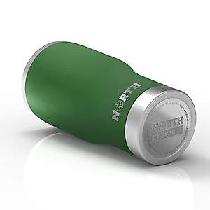 Army Green North Stainless Steel Vacuum Insulated 5-Piece Tumbler Set, 30 oz, Travel Mug For Home, Office, School – Like Yeti Tumbler For Ice Drink & Hot Beverage