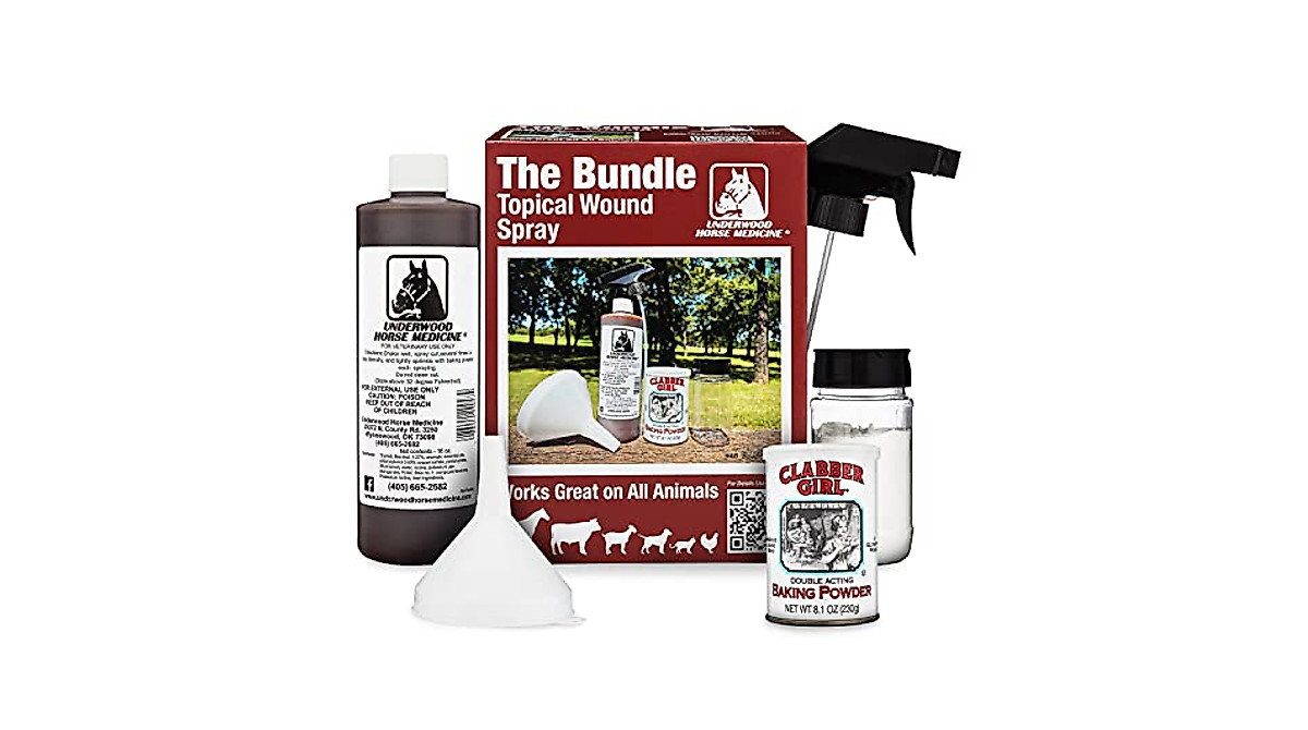 Topical Wound Spray Kit for Equine & Farm Animals