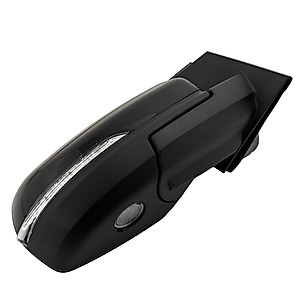 Kool Vue Passenger Side Power Heated Mirror for Ford Edge 2015-2020 With Signal Light, Blind Spot Light & Puddle Lamp Paintable Build Date To May 3 2018