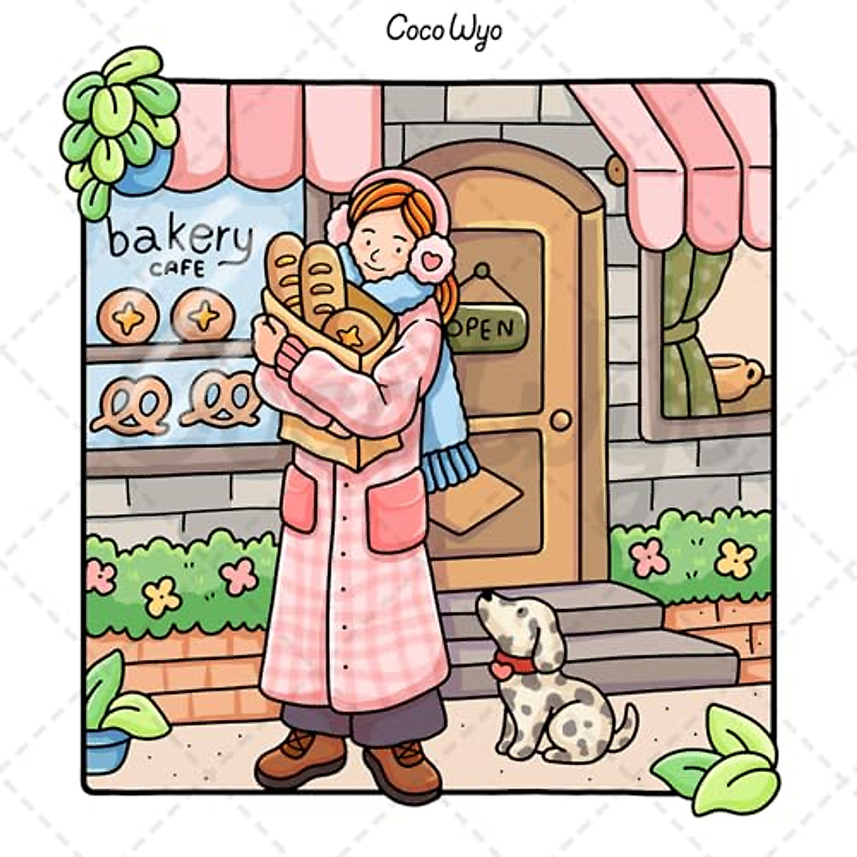 Girl Moments: Coloring Book for Adults and Teens Featuring Cute Cozy Daily Activities for Relaxation (Cozy Spaces Coloring)