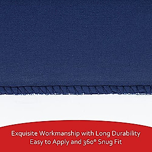 Waterproof Pack and Play Mattress Cover 2 Pack, Soft Quilted Pack and Play Mattress Pad Protector 39" X 27", Playpen Mattress Sheet