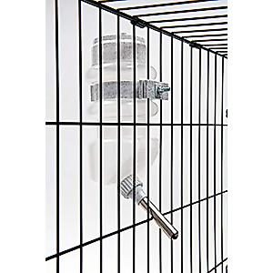 Lixit Top Fill NO-Drip Water Bottles for Dogs. (44 FL Oz (Pack of 1), White)