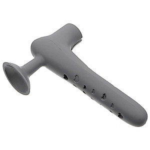 Silicone Door Handle Cover Sleeve Safety Door Knob Protector Cover Guarder Crashproof Suction Cup Door knob Cushion Grey