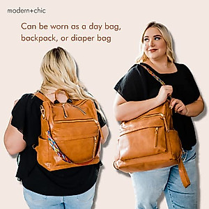 modern+chic Brielle Convertible Bag, Women's Backpack Purse with Shoulder Strap