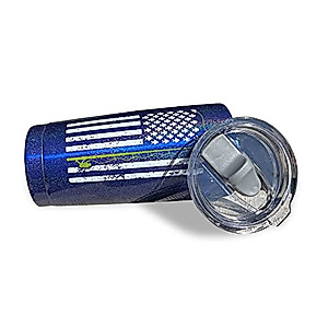 Lifecraft Fishing Gifts for Men Travel Tumbler Cup, Stainless Steel Coffee Mug with Lid, Funny Fisherman Themed Accessories, For Hot or Cold Drinks, Cool Dad Stuff Gift