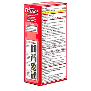 Tylenol Infants Acetaminophen Liquid Medicine, Grape, 1 fl. oz