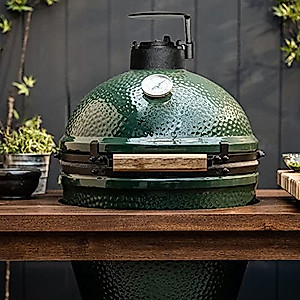 FIRELOOP Cast Iron Rain Cap kit for Big Green Egg Top Must-Have Big Green Egg Accessories Replacement - M, L, XL, 2XL