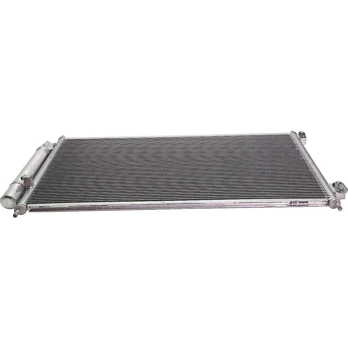 Kool Vue A/C Condenser Compatible With 2008-2012 Honda Accord, Fits 2012-2015 Crosstour, Fits 2010-2011 Accord Crosstour With Receiver Drier