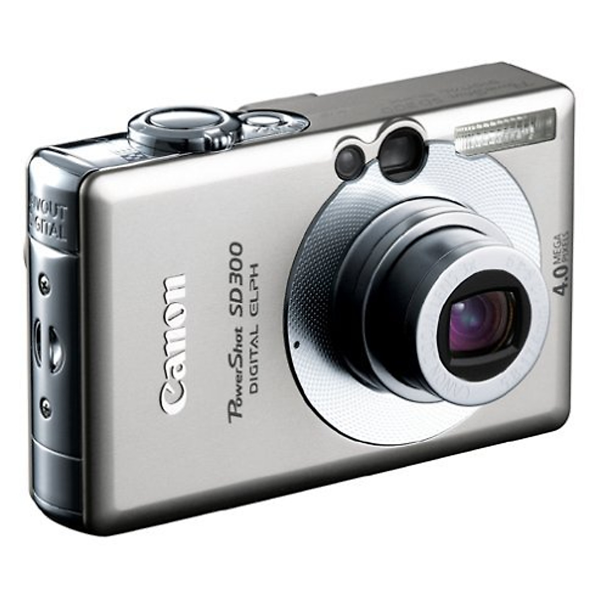 Canon Powershot SD300 4MP Digital Elph Camera with 3x Optical Zoom