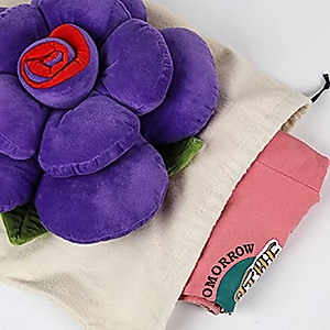 Storage Bag Large Capacity Suede/Flannel Tote for Underwear Toy Packaging Pocket Clothes Storage(49x60cm,Beige)