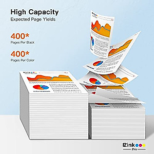 E-Z Ink Pro LC3013 LC3011 Compatible Ink Cartridge Replacement for Brother LC3013 LC3011 LC-3013 Compatible with MFC-J491DW MFC-J497DW MFC-J895DW MFC-J690DW (2 Black, 1 Cyan, 1 Magenta, 1 Yellow)