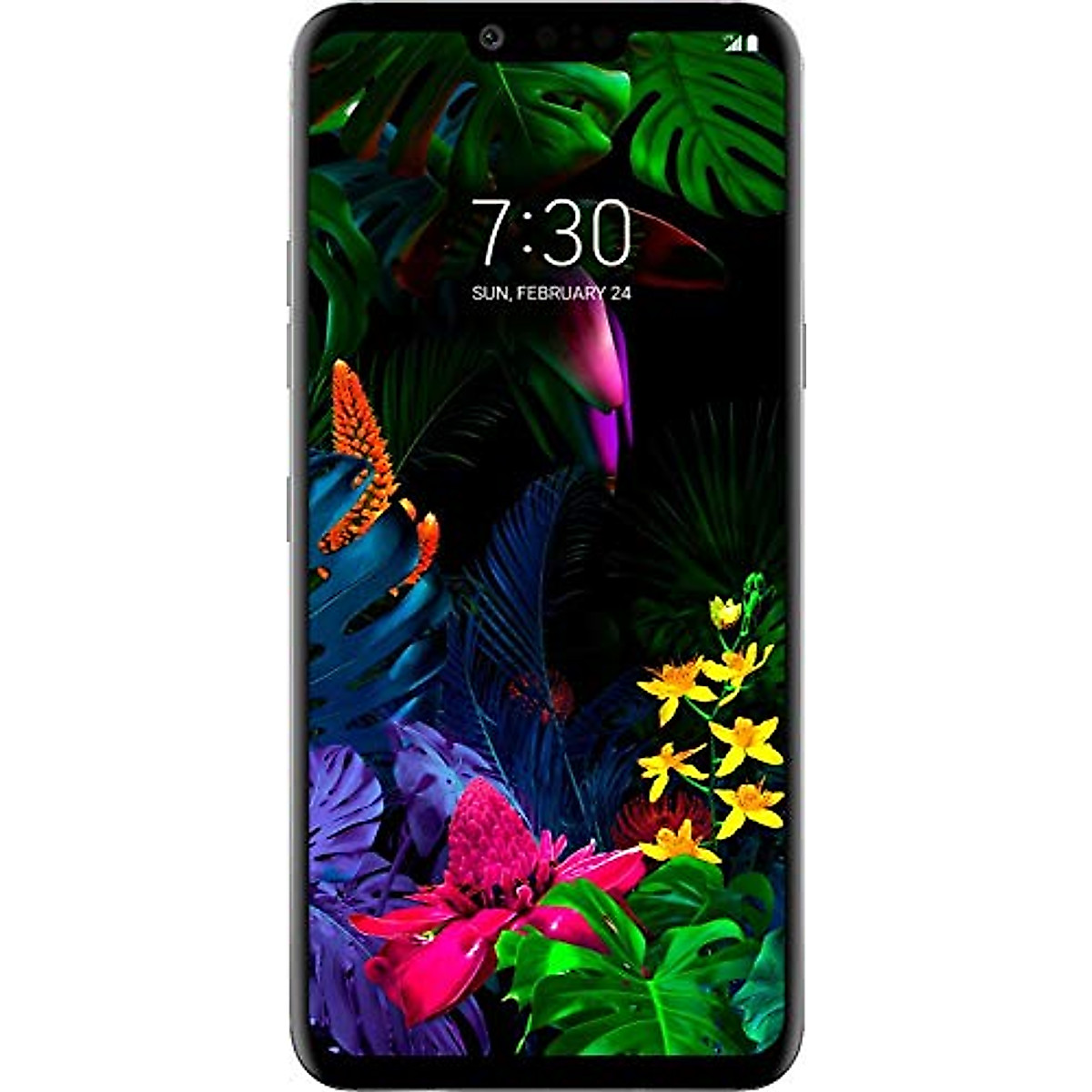 LG G8 ThinQ (G820) 128GB GSM Unlocked (not CDMA) 6.1” Display Smartphone - Platinum Gray (Renewed)