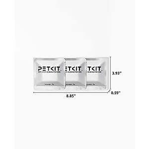 PETKIT N50 Odor Eliminator Exclusive for PuraMax Self-Cleaning Cat Litter Box, Cat Toilet Odor Control for PETKIT PuraMax Automatic Litter Box, (Pack of 3)