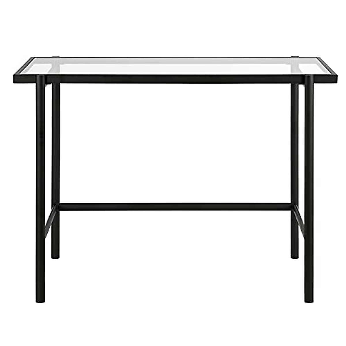 Tamar 42'' Wide Rectangular Writing Desk in Blackened Bronze