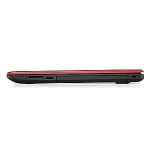 HP 15.6in Touchscreen Laptop Intel Pentium N5000 with UHD Graphics 605 4GB RAM 500GB HDD DVD-Writer Bluetooth Windows 10 Red Color (Renewed)