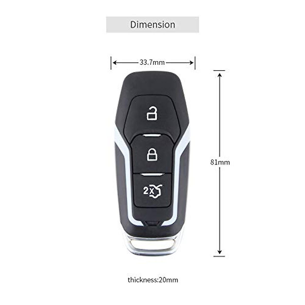 EASYGUARD EC002-FO2-NS Smart Key Passive keyless Entry Kits with Push Start Button Remote Start Password keypad Entry DC12V